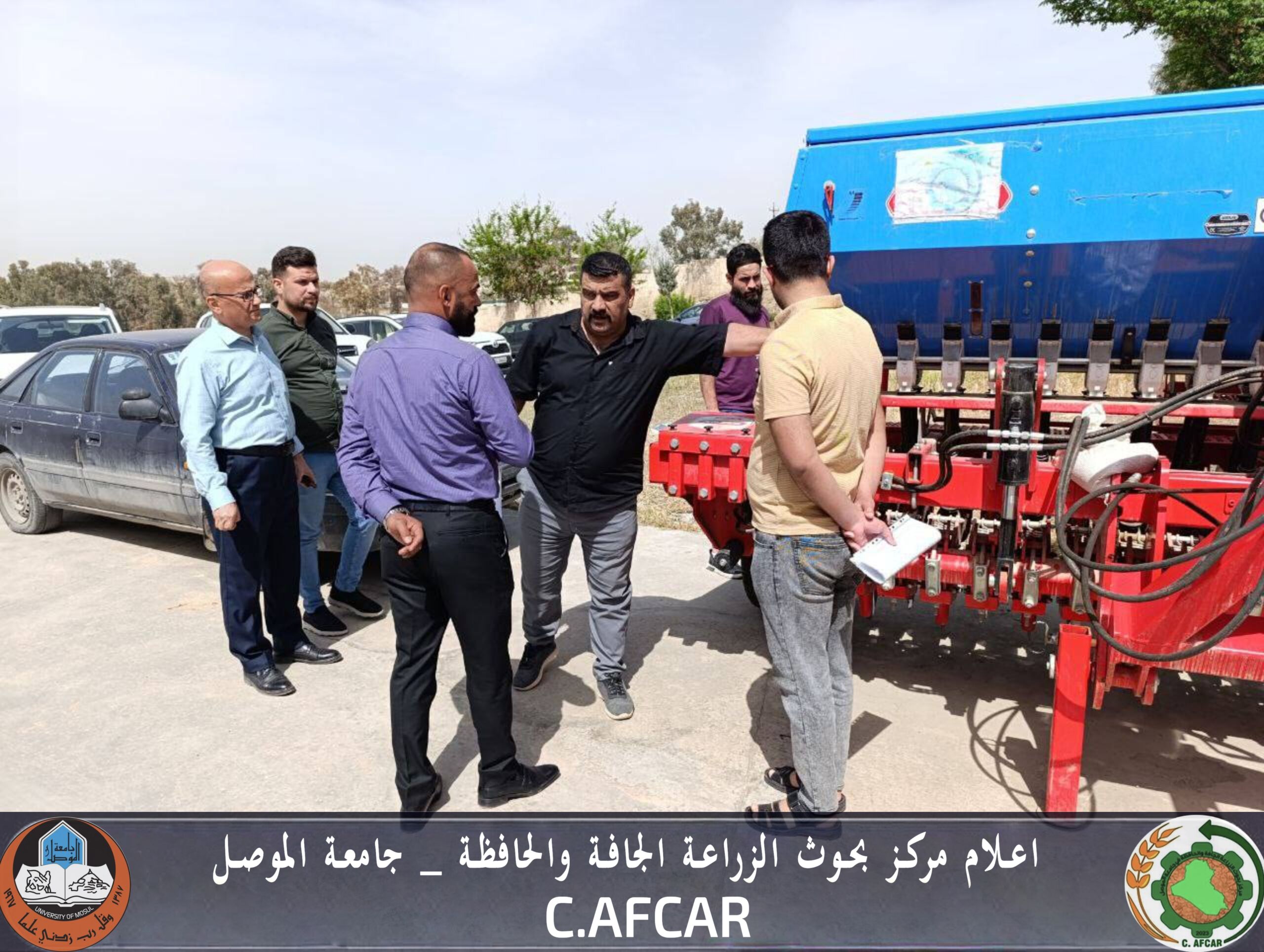 زيارة علمية لطلبة الدراسات العليا من قسم البستنة وهندسة الحدائق إلى ...