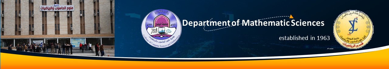 Department of Mathematics – College of Computer Science and Mathematics