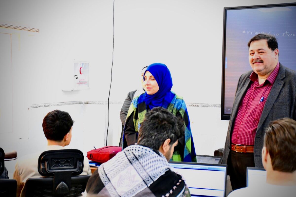 The Dean of the College of Computer Science and Mathematics conducts an ...