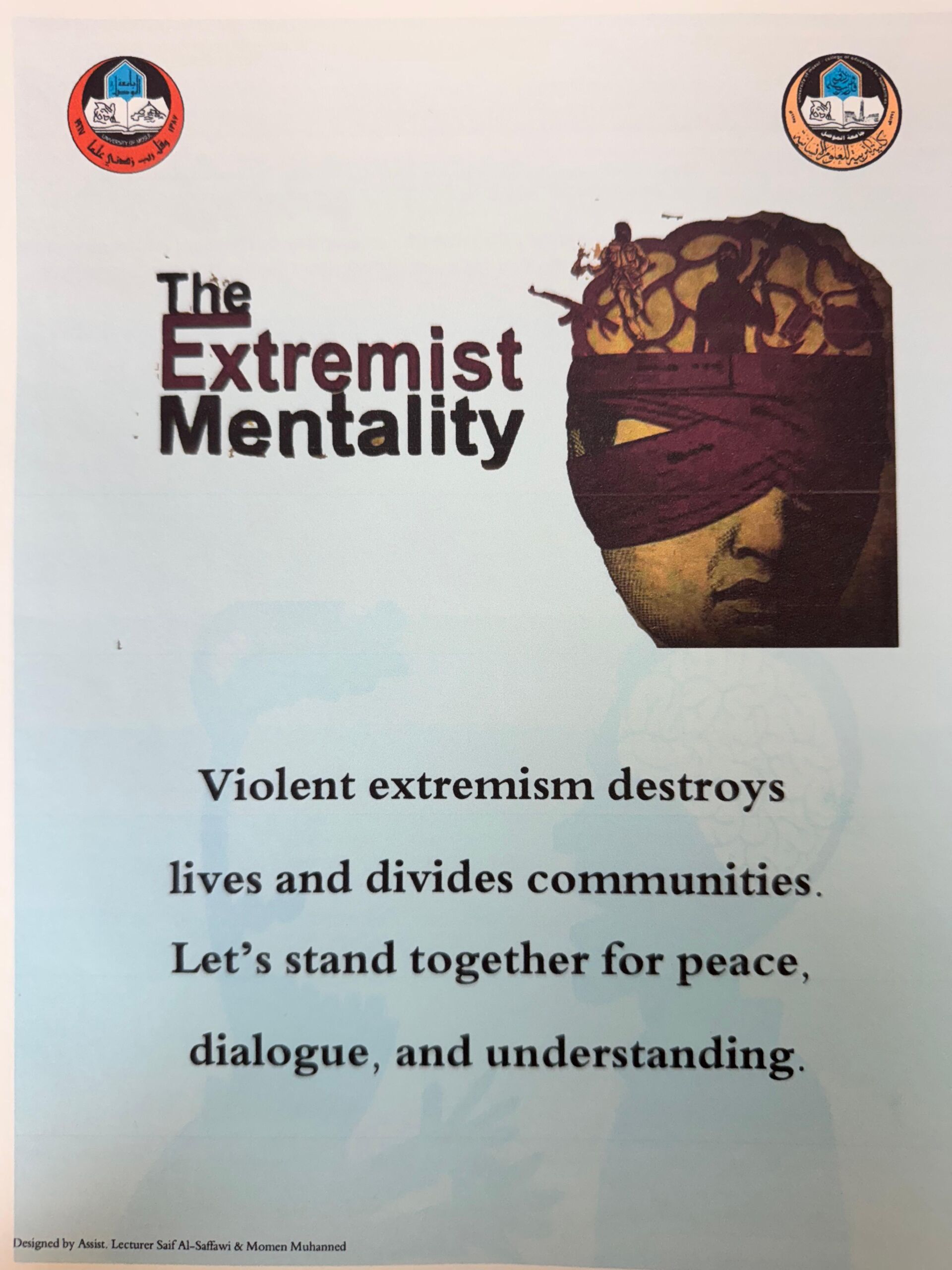 No to violent Extremism – College of Education for Humanities