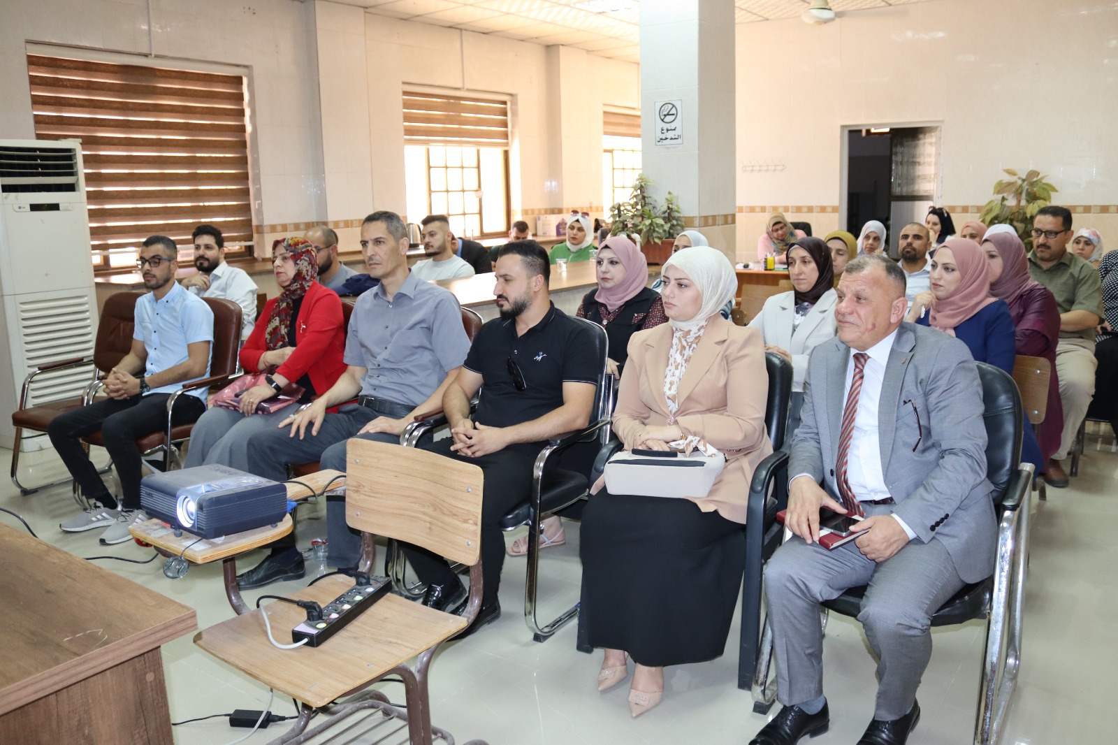 The Environmental Research Center continues its training course on ...