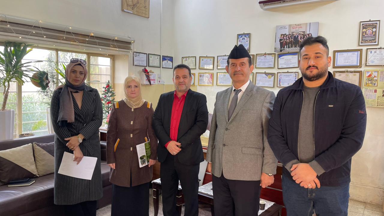The Environmental Research Center team at the University of Mosul ...