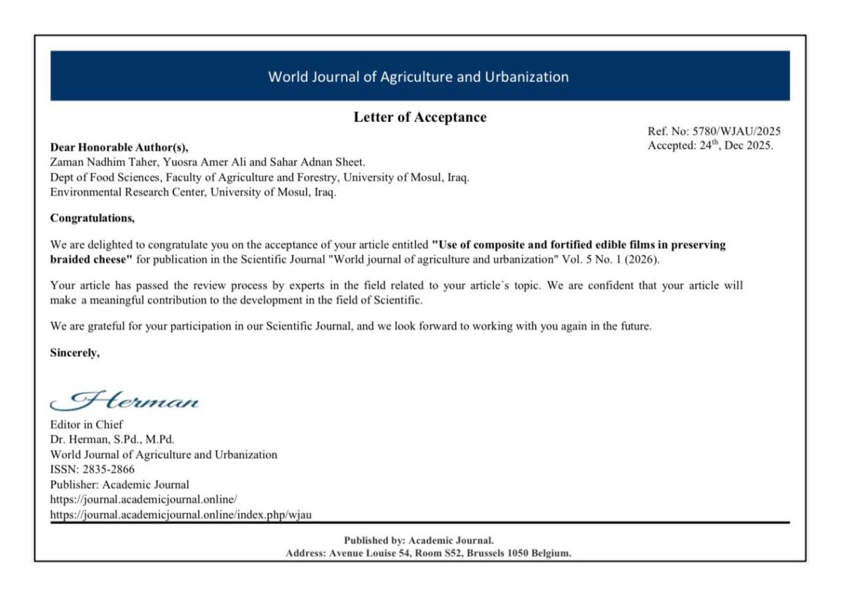 A faculty member at the Environmental Research Center publishes a joint ...