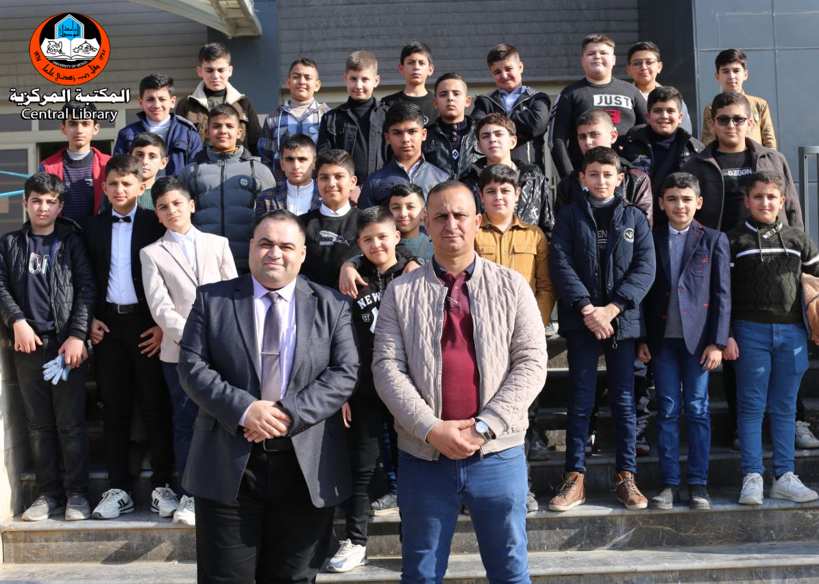 eceiving Ali bin Abi Talib Intermediate School for Boys – Central Library