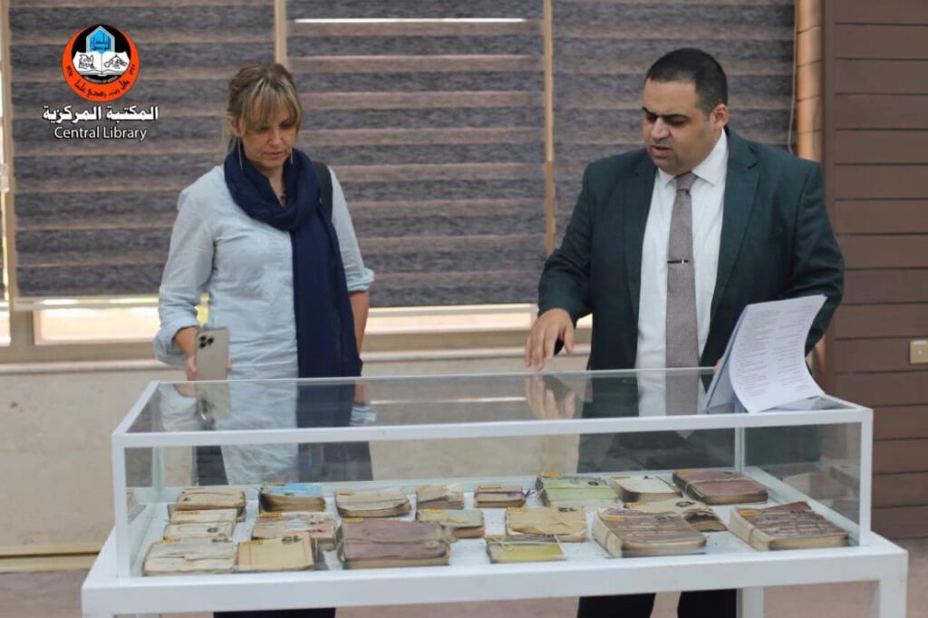 Receiving Professor Kelsey Shanks, Ulster University, UK – Central Library