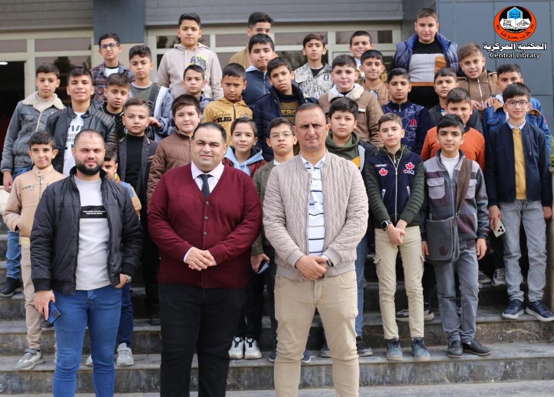 Receiving Ali Bin Abi-Taleb Intermediate School for Boys – Central Library