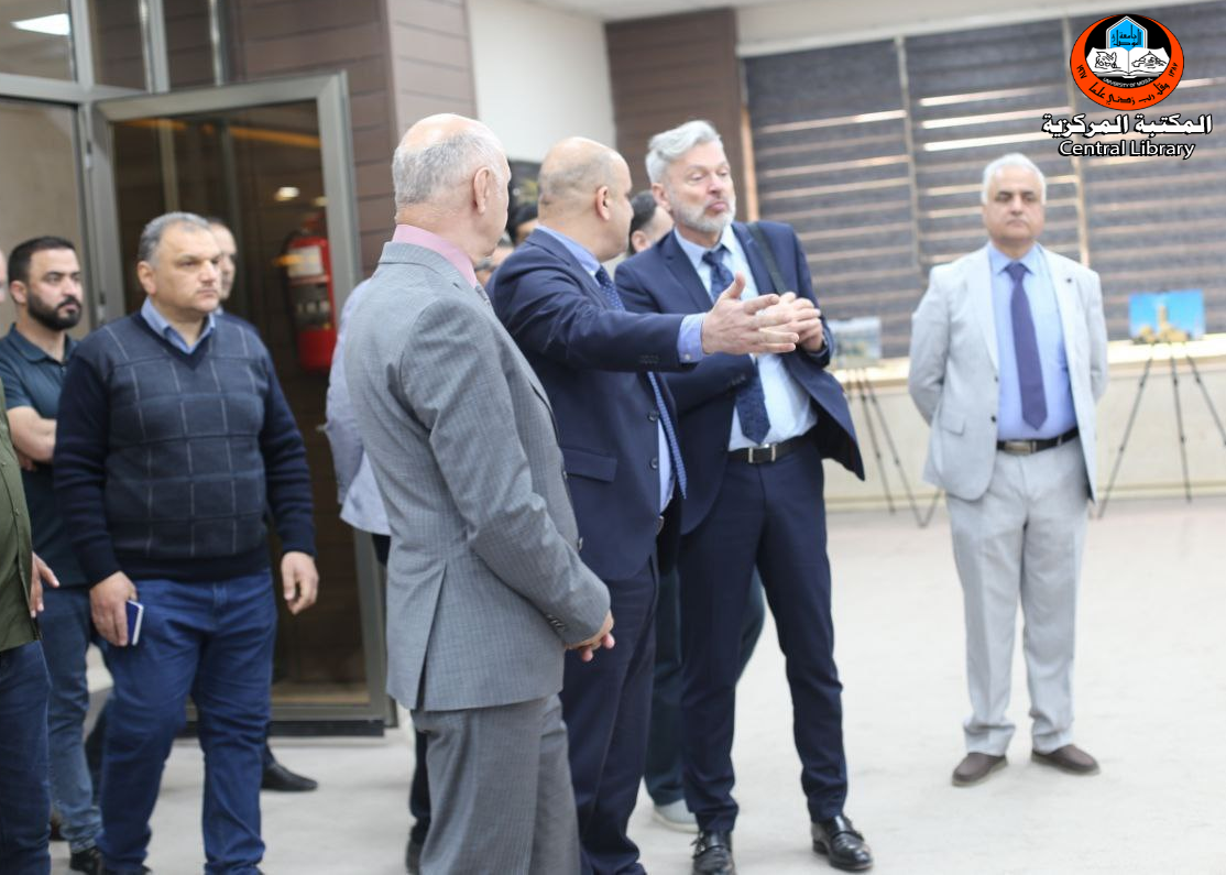 Receiving German Development Bank (KfW) Delegation – Central Library