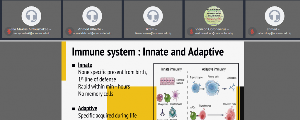 A Virtual Symposium of the Department of Microbiology Deals with the ...