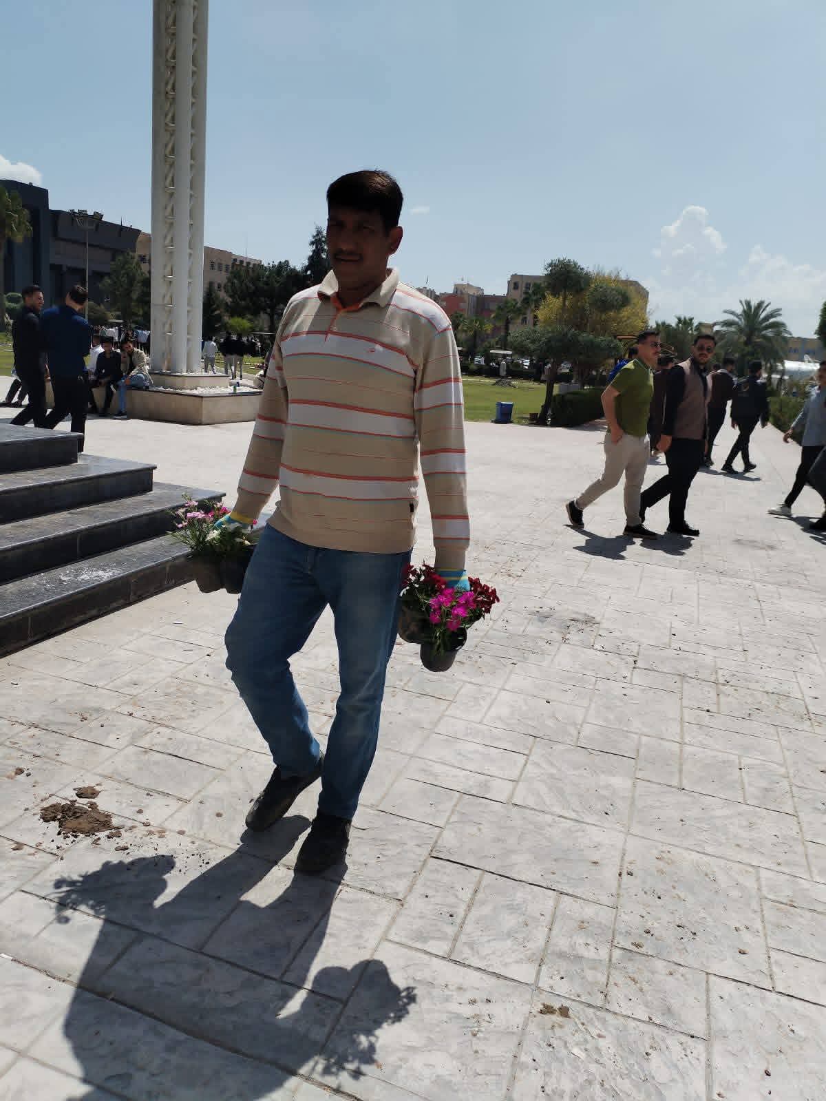 Mosul Studies Center implements a tree-planting campaign at the ...